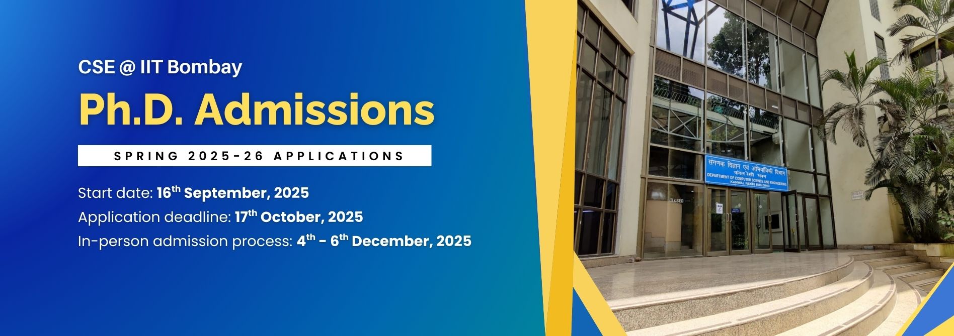 Department of Computer Science and Engineering. IIT Bombay