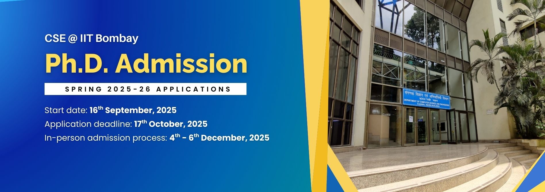 Department of Computer Science and Engineering. IIT Bombay