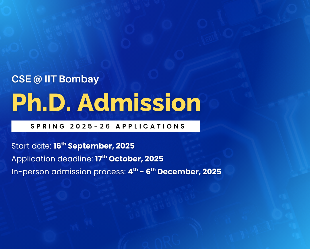 Department of Computer Science and Engineering. IIT Bombay