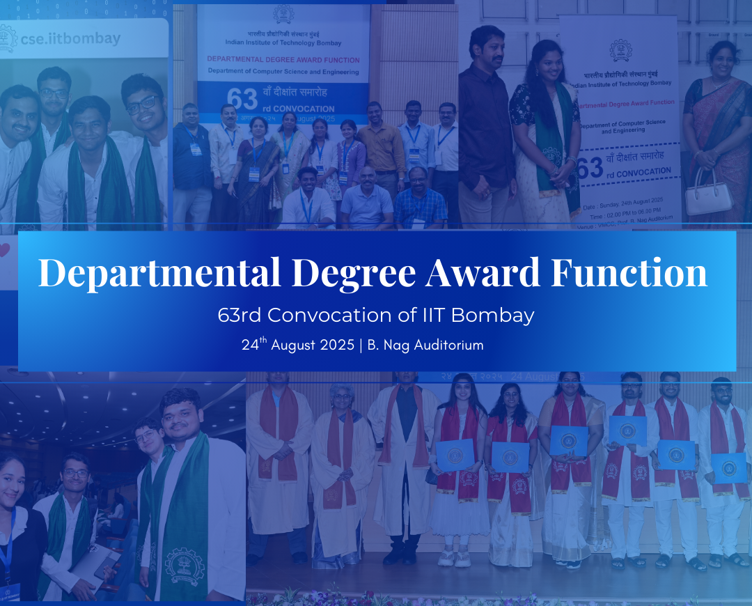 Department of Computer Science and Engineering. IIT Bombay