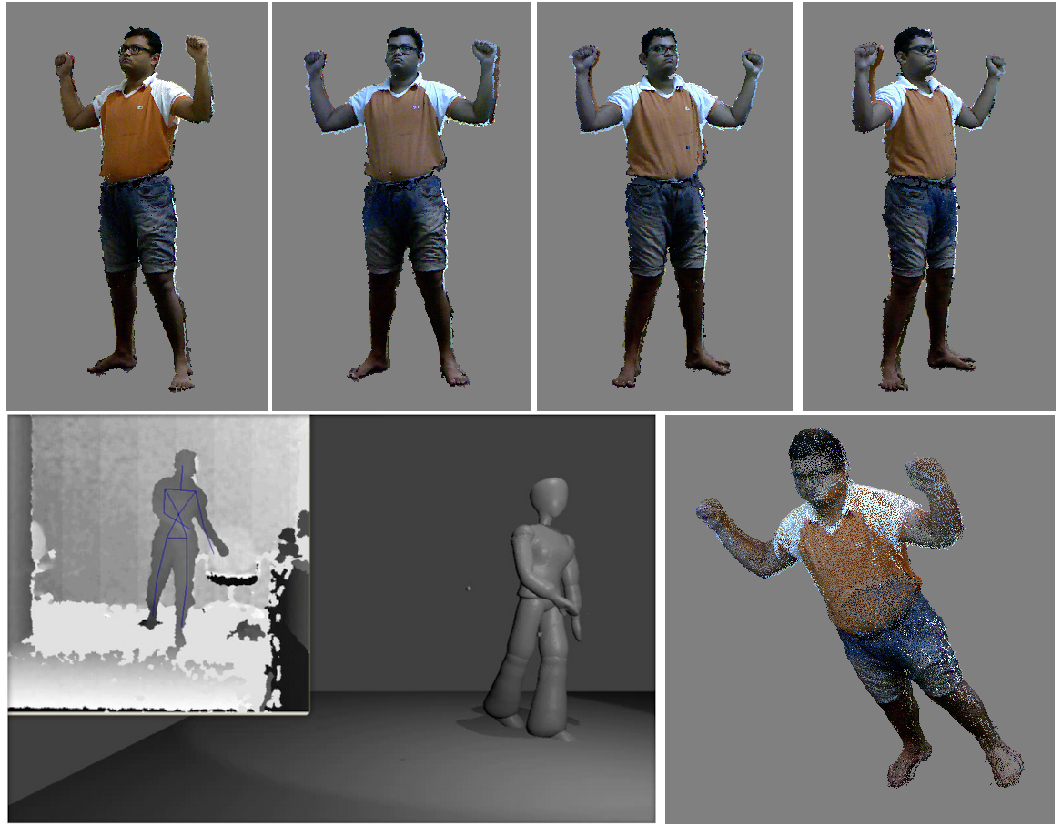 Personalized Animatable Avatars from Depth Data | Parag Chaudhuri