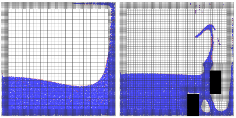 Narrow Band Pressure Computation for Eulerian Fluid Simulation | Parag Chaudhuri