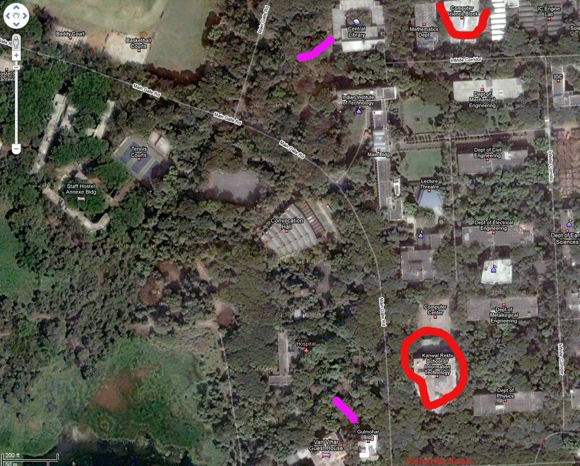 Directions to CSE Department buildings